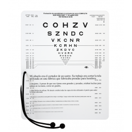 COMBINATION NEAR VISION & READING CARD | Optical & Ophthalmic Solutions ...
