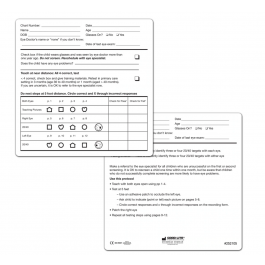 EYE CHECK 20/40 RECORDING FORM | Optical & Ophthalmic Solutions ...