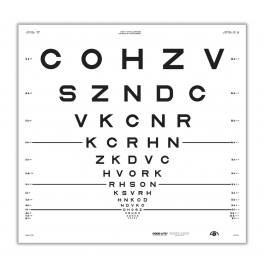 ETDRS 2000 SERIES CHART 1 EYE CHART | Optical & Ophthalmic Solutions ...